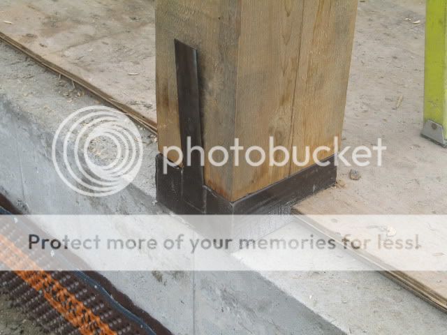 post to slab connection - Timber Frame Forums